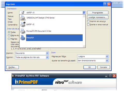 Transforme quase tudo em PDF - PrimoPDF ~ Visual Dicas